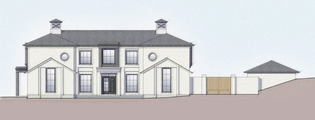 Modern Neo-Classical House - Witcher Crawford Architects and Designers